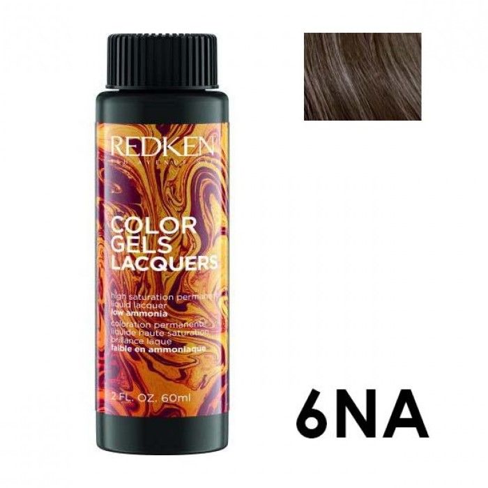 Redken Color Gels Lacquers 6NA Краска-лак для волос 3х60мл купить по ...